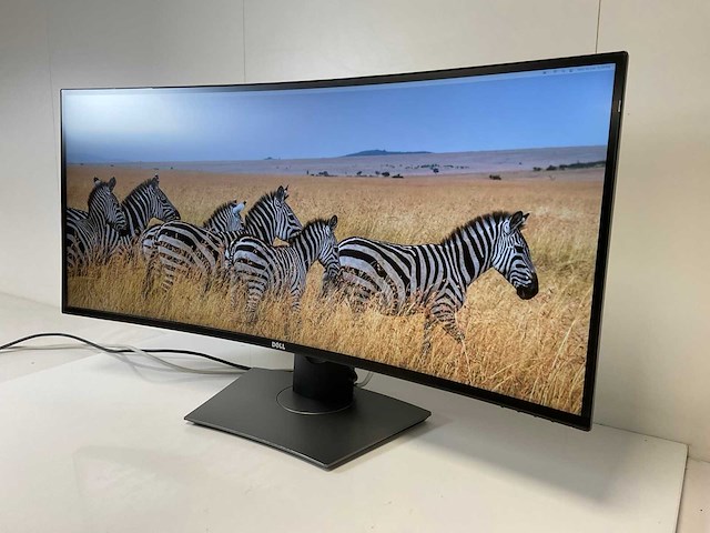 Dell (u3419w) 34”, 3440x1440 (uwqhd) ips curved monitor Kavel nummer ...